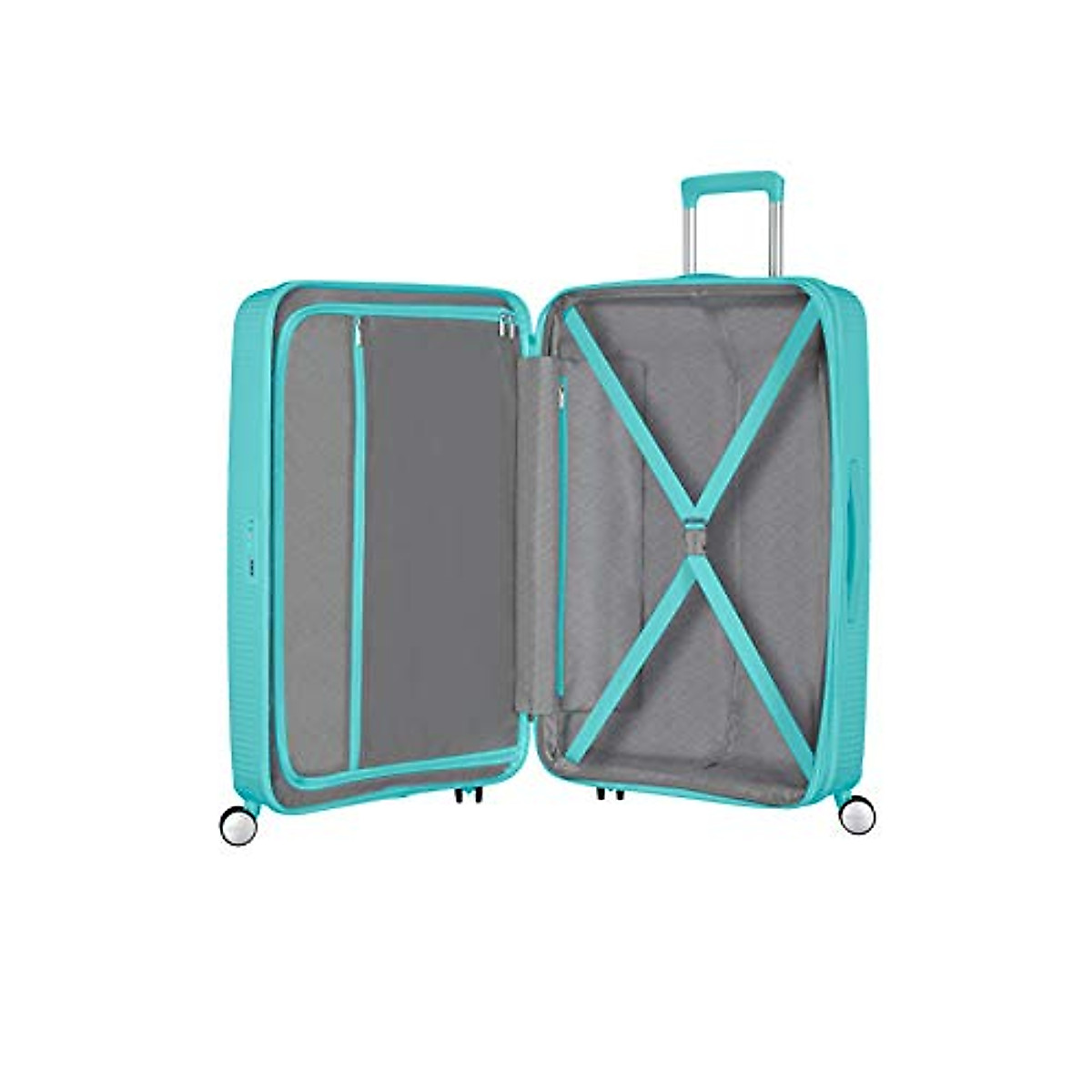AMERICAN TOURISTER Unisex_Adult M (67 cm - 81 L), Poolside Blue, M (67 cm - 81 L)