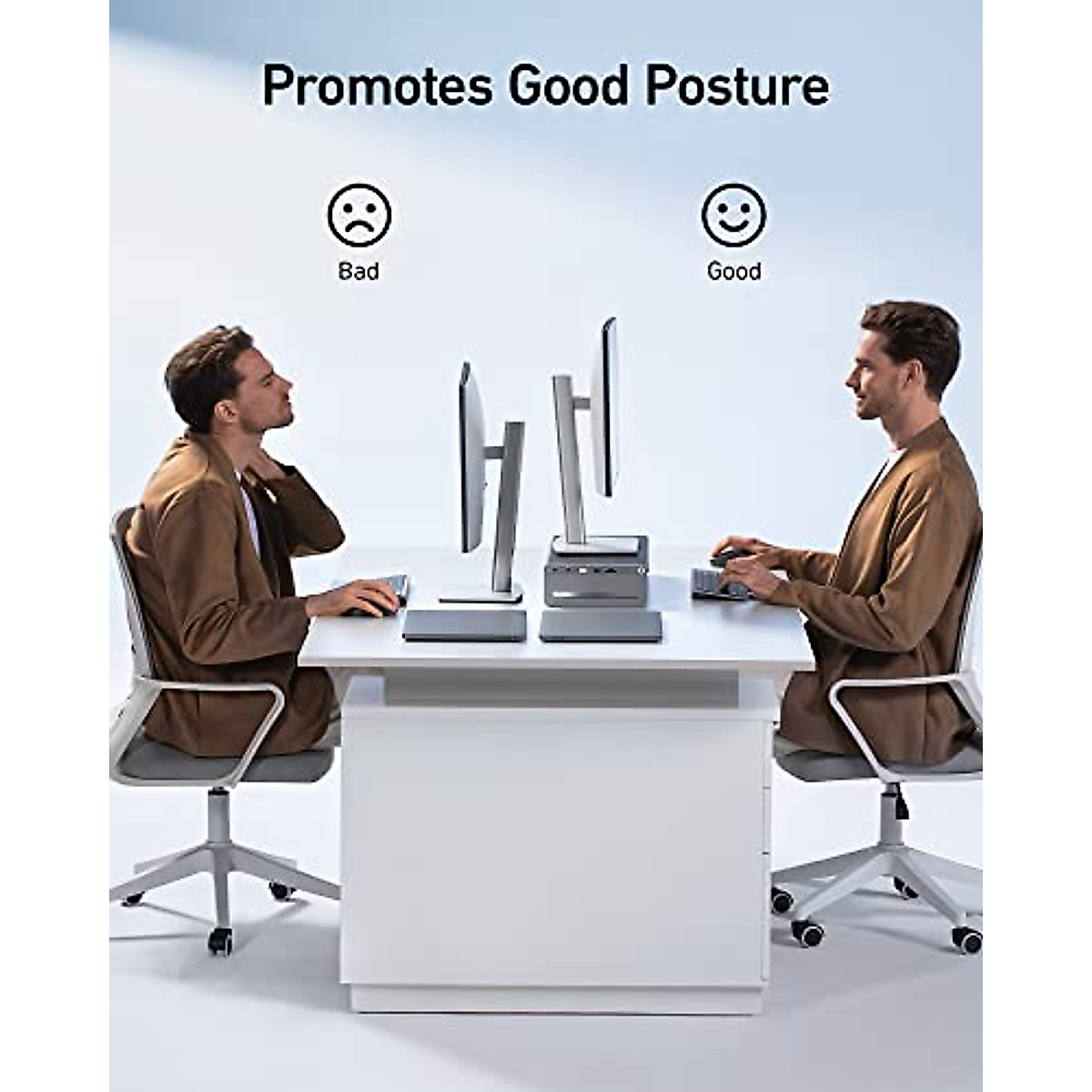 Anker 675 USB-C Docking Station (12-in-1, Monitor Stand) with 10Gbps USB-C Ports, 4K@60Hz HDMI Display, Wireless Charging Pad, for Lenovo ThinkPad, MacBook Pro M1 / M2 and More USB-C Devices