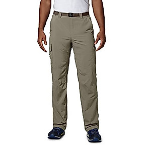 Columbia Men's Silver Ridge Cargo Pant, Tusk, 30W x 30L