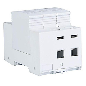 Surge Protective Device 3P, Power Strips & Surge Protectors Surge Protectors 20 / 40KA Power Surge Protector Arrester Photovoltaic High Precision Lightning Protection [3p40ka]