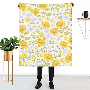 HELERKOL Sunflower Kids Throw Blanket Soft Plush Blanket Kids Adults Women Gift for Couch Sofa Bed Bedroom Livingroom - You are My Sunshine 60x40