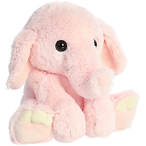 Aurora® Playful Lil Benny Phant™ Baby Stuffed Animal - Soft & Cuddly Toy - Imaginative Play - Pink 10 Inches