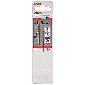 Bosch 2608596666 Tin-Metal Drill Bit 1, 5x18mm