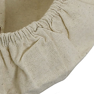 XGNG 6PCS Rattan Baking Dough Basket Cover Natural Rattan Banneton Proofing Cloth Round Bread Proofing Basket Cloth Liner