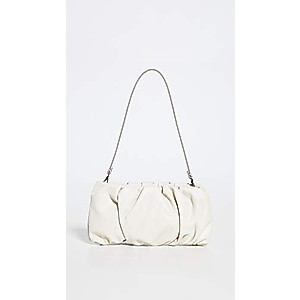 STAUD Women's Bean Bag, Cream, Off White, One Size