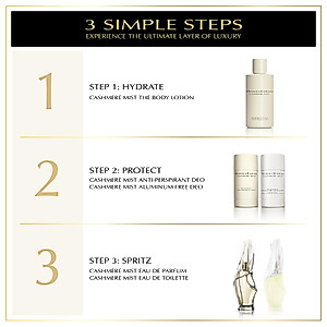 Donna Karan Cashmere Mist Aluminum Free Deodorant Stick For Women, New Formula, 1.7 Oz.