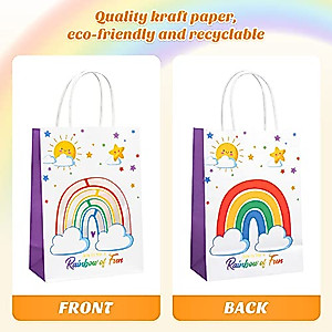 Mocoosy 18 Pack Rainbow Party Favor for Kids, Party Favor Supplies, Rainbow Candy Treat Birthday Gift Colorful Party Decorations for Baby Shower Birthday Party Favor