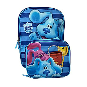 Blues Clues 16" Backpack with shaped lunch bag
