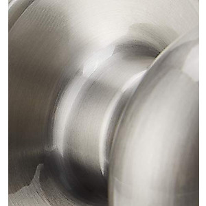 Dexter by Schlage J40STR619 Stratus Bed and Bath Knob, Satin Nickel