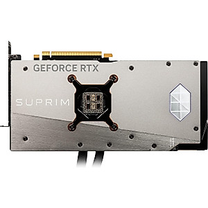 MSI SUPRIM Liquid X GeForce RTX 4090 Liquid Cool Graphics Card (PCIe 4.0, 24GB 384Bit GDRR6X, HDMI 2.1a, DP 1.4a, TORX Fan 5.0), w/Anti-Sag RGB Holder, HDMI 2.1 Cable