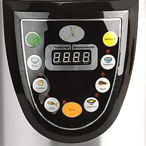 Berghoff Electric Pressure Cooker, 6.3 Qt, Black/Silver