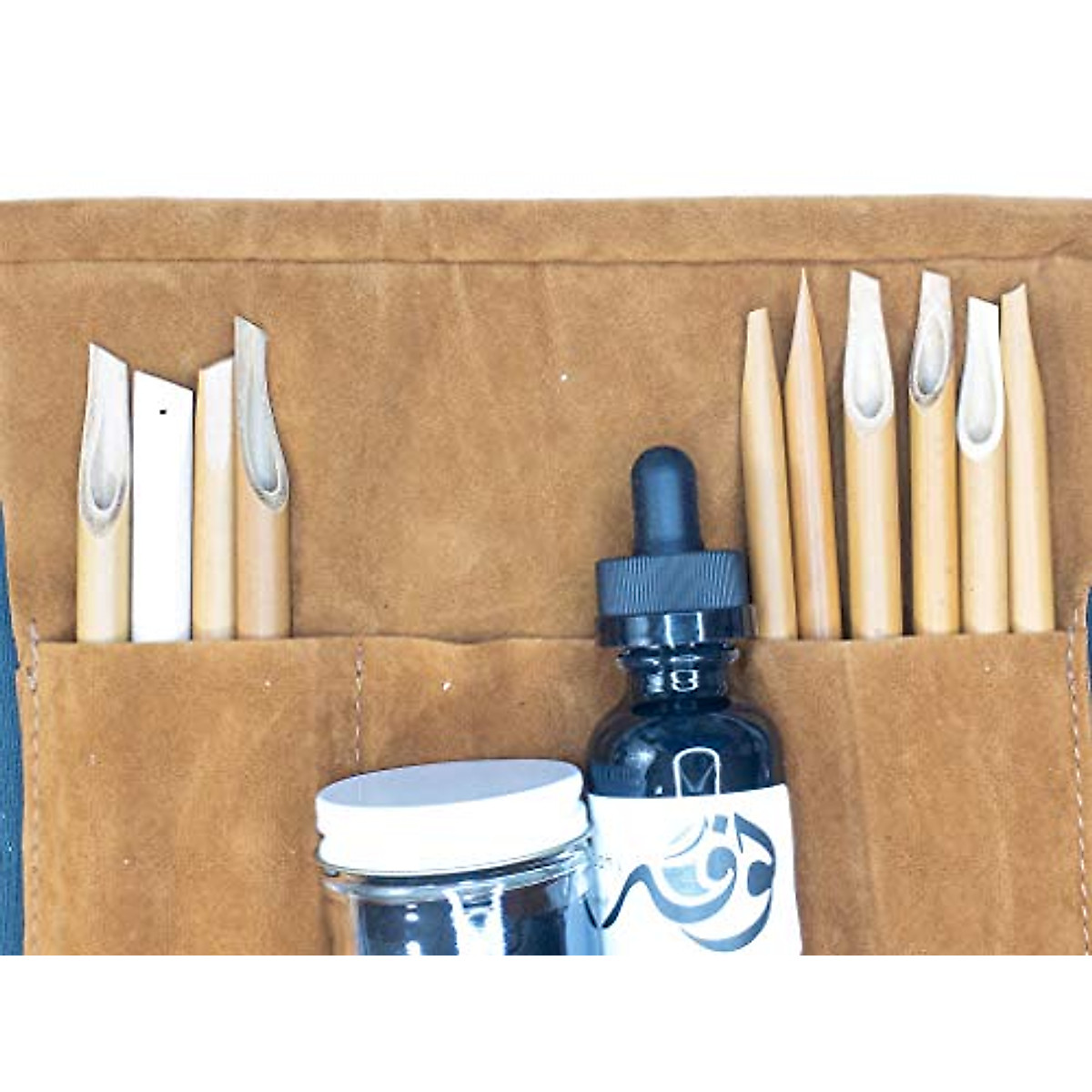 Arabic calligraphy set of 10 bamboo (Qalam)