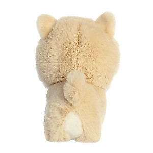 Aurora® Playful Teddy Pets™ Pomeranian Stuffed Animal - Unique Design - Endless Play - Brown 6.5 Inches