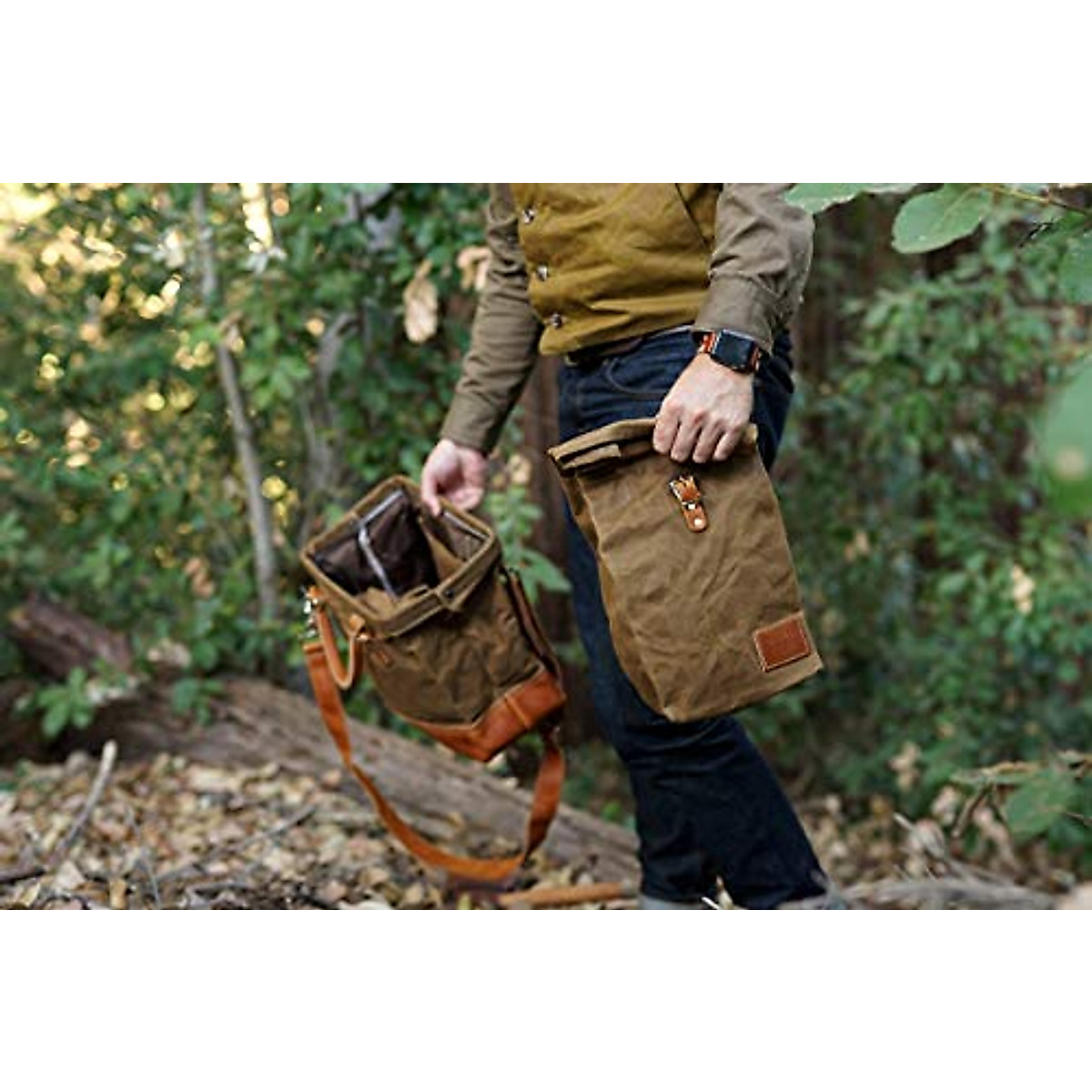 1844 Helko Werk Germany Canvas Lunch Bag F9091