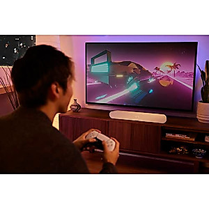 Sonos Ray Essential Soundbar, for TV, Music and Video Games - White