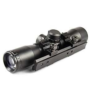 TACFUN Compact 4x32 Scope + Rings + Picatinny Mount for Mossberg 500 590 835 Shotguns
