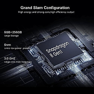 ExAchat Rino9 Pro 5G Unlocked Smartphone,Android 13 Phone 6GB+256GB 6.6" FHD+ Display 90Hz 64MPAI Camera Cell Phones Unlocked 5500mAh Dual SIM/GPS/Fingerprint/Face ID(Blue)