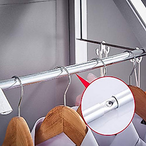 Luckystar Folding Stainless Steel Wall-Mounted Retractable Drying Rack, Aluminum and Silver Folding Drying Rack, Household Storage Box,Easy to Install