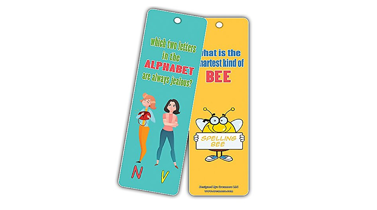 Funny Bookmarks for Kids: 60 Silly Jokes & Learning Fun