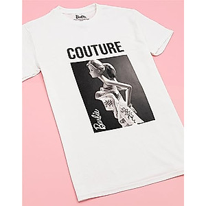 Barbie Doll Womens T Shirt Ladies Couture Fashion Novelty White Top X-Large