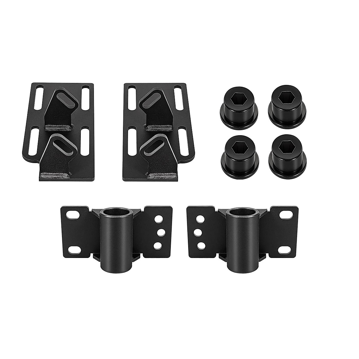 E-cowlboy LS Conversion Engine Swap Mounts,Compatible with 1988-1999 GM C10 K5 2WD Pick Up Suburban Blazer LS1 LS2 LS3 LS6 LSX LQ4 LQ9 4.8 5.3 6.0 6.2 ,Frame Adjustable