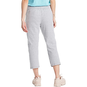 Hanes Womens French Terry Capri Athletic-sweatpants, Light Steel, Small US