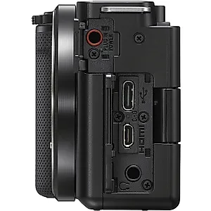 Sony Alpha ZV-E10 Mirrorless Vlog Camera & 16-50mm Lens Bundle with Water Resistant Bag, Flexible Tripod + More | Sony ZV-E10