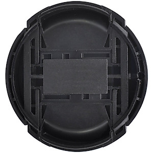 72mm Snap-On Lens Cap for Nikon 18-200mm f/3.5-5.6 G ED-IF AF-S VR DX Zoom Nikkor Lens + Cap Keeper + Microfiber Cleaning Cloth