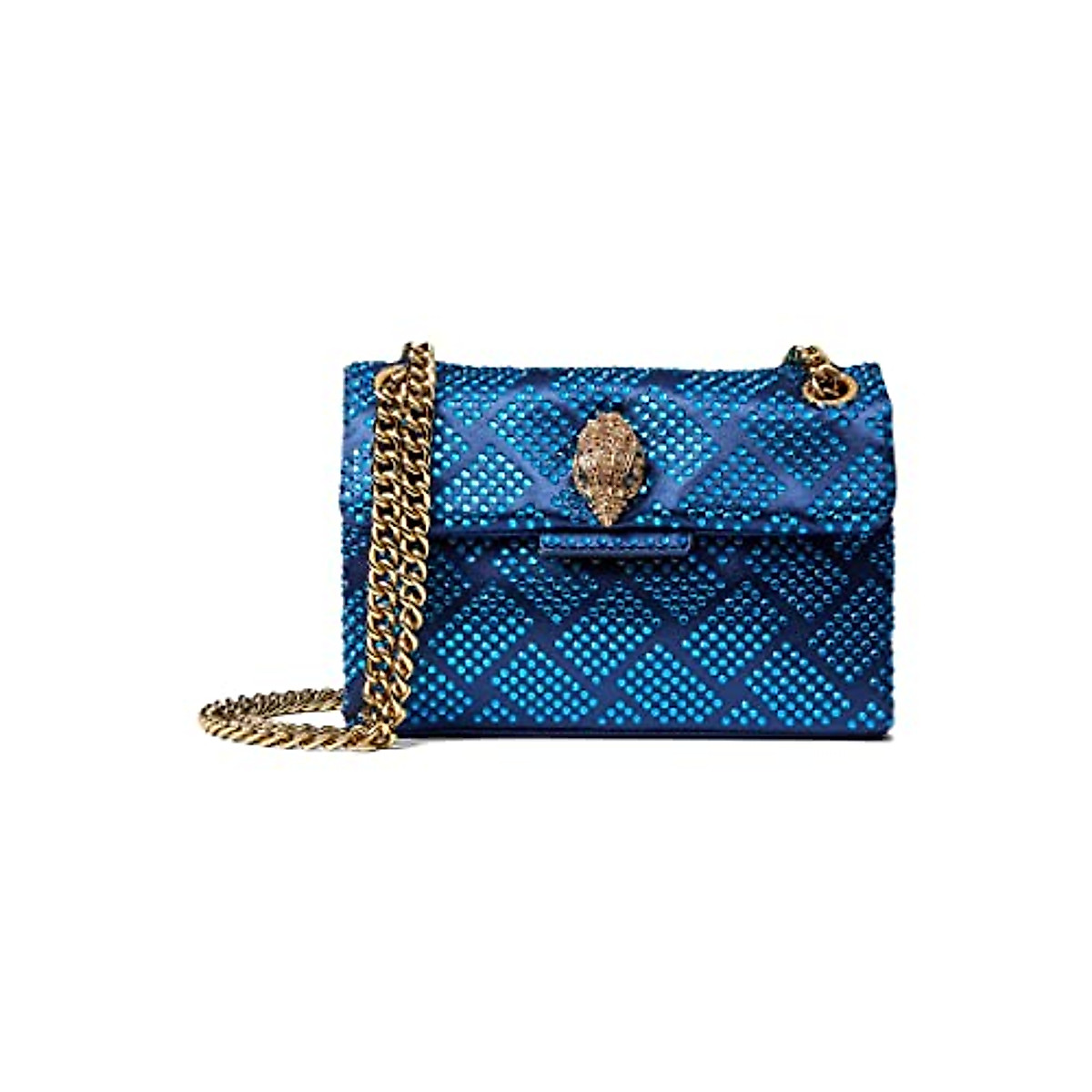 Kurt Geiger London Fabric Mini Kensington Crossbody Blue/Dark One Size