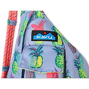 KAVU Mini Rope Sling Pack with Adjustable Rope Shoulder Strap, Pineapple Pop