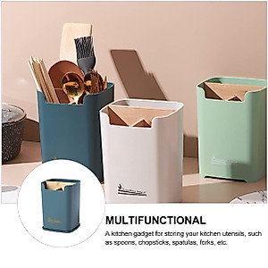 Cabilock Spoon Fork Organizer 1pc Cutlery Storage Box Basketball Pp Tableware Kitchen Utensils Container