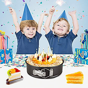 Cooking Accessories Set Compatible with Instant Pot Accessories 8 Qt Only, 8 Quart Accessory Kit with 2 Baskets Glass Lid Silicone Sealing Rings Springform Pan Cookbook