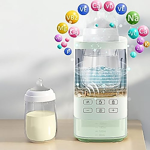 MOMMED Bottle Warmer, Fast Bottle Warmer with Accurate Temperature Control and Automatic Shut-Off,Fast Bottle Warmers for All Bottles with Breastmilk or Formula