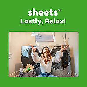 Sheets Laundry Club - As Seen on Shark Tank - Laundry Detergent - (Up to 100 Loads) 50 Laundry Sheets - Unscented - No Plastic Jug - New Liquid-Less Technology - Lightweight - Easy To Use -