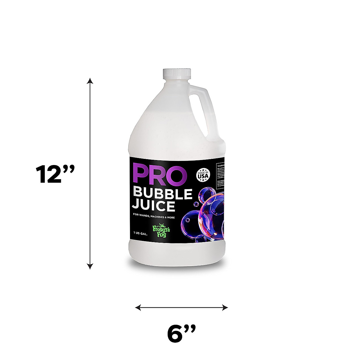 Froggy's Fog - Pro Bubble Juice - Professional Bubble Juice for All Bubble Machines - 1 Gallon…