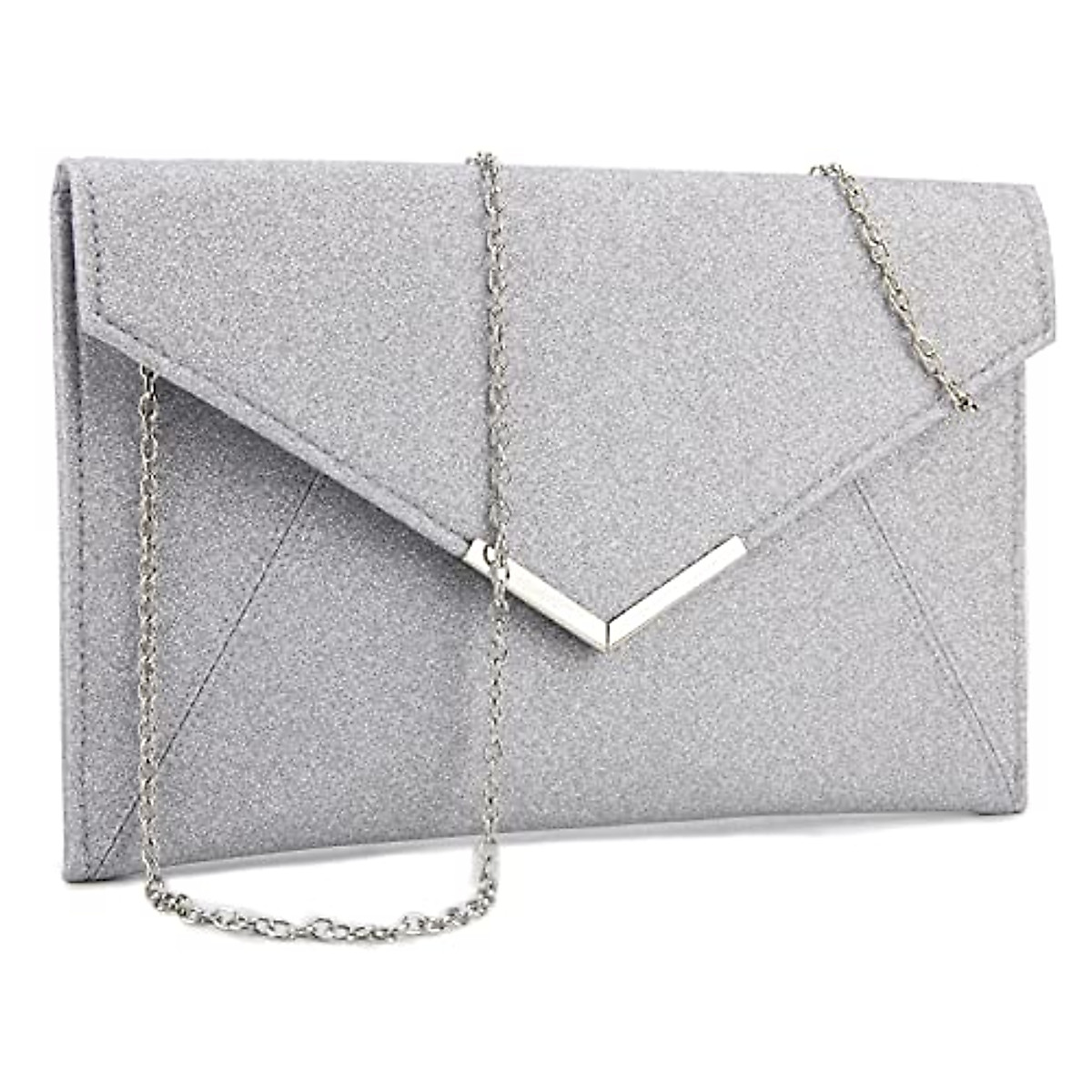 Taponukea Envelope Clutch Purses for Women Shiny Bridal Party Prom Women's Clutch Handbags