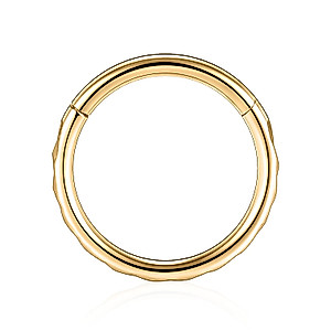 6mm Nose Hoop 16g Cartilage Earring Hoop Nose Rings 16 Gauge Nose Ring Hoop Tragus Earring Daith Earrings Forward Helix Earring Rook Earrings Snug Earring Nose Piercing Jewelry Septum Ring Gold