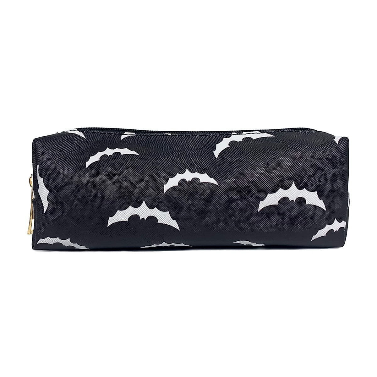 CHPGPUG Pencil Case Bats Halloween Pouch Pen Case with Zipper for Office Organizer School Boys Girls