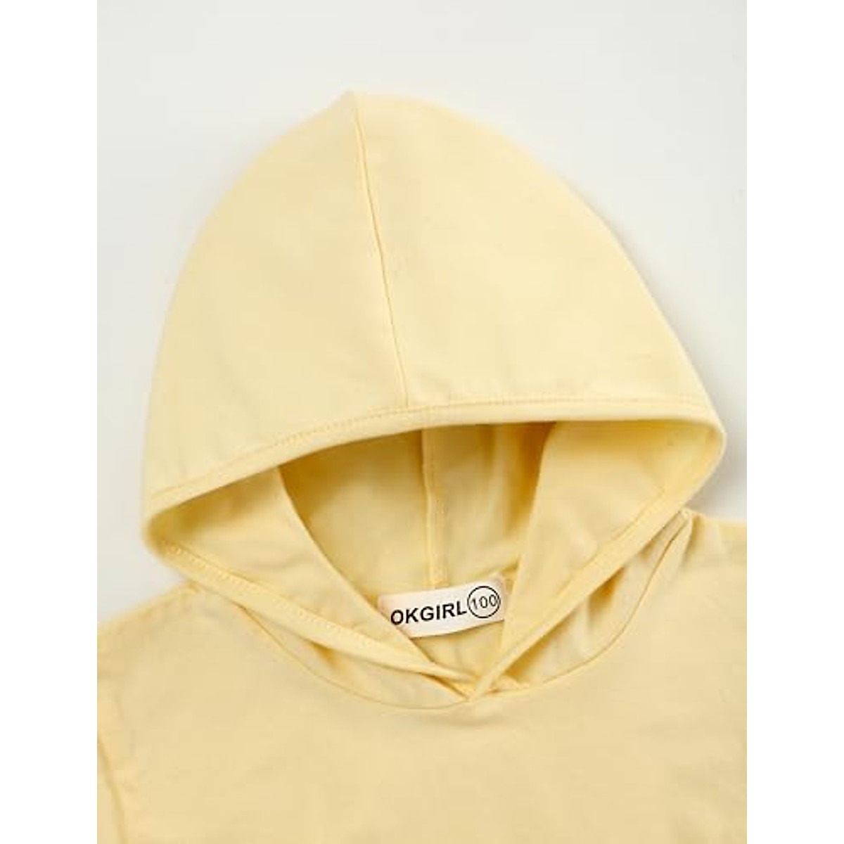 Baby Girl Clothes Long Sleeve Hoodie Sweatshirt Floral Pants with Headband Outfit Sets (Yellow&Floral, 18-24 Months)