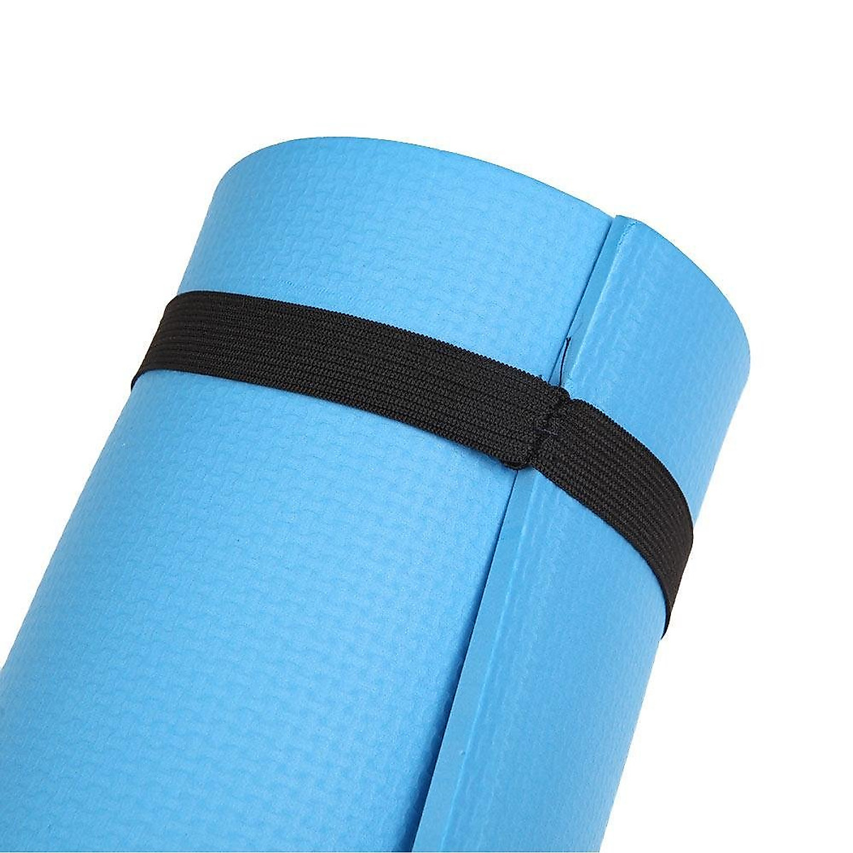 LIYUDL 4mm Thickness Yoga Mat Non-Slip EVA Foam Yoga Pad,Dampproof Sleeping Mattress Mat,for Pilates,Fitness,Workout,Lose Weight Blue