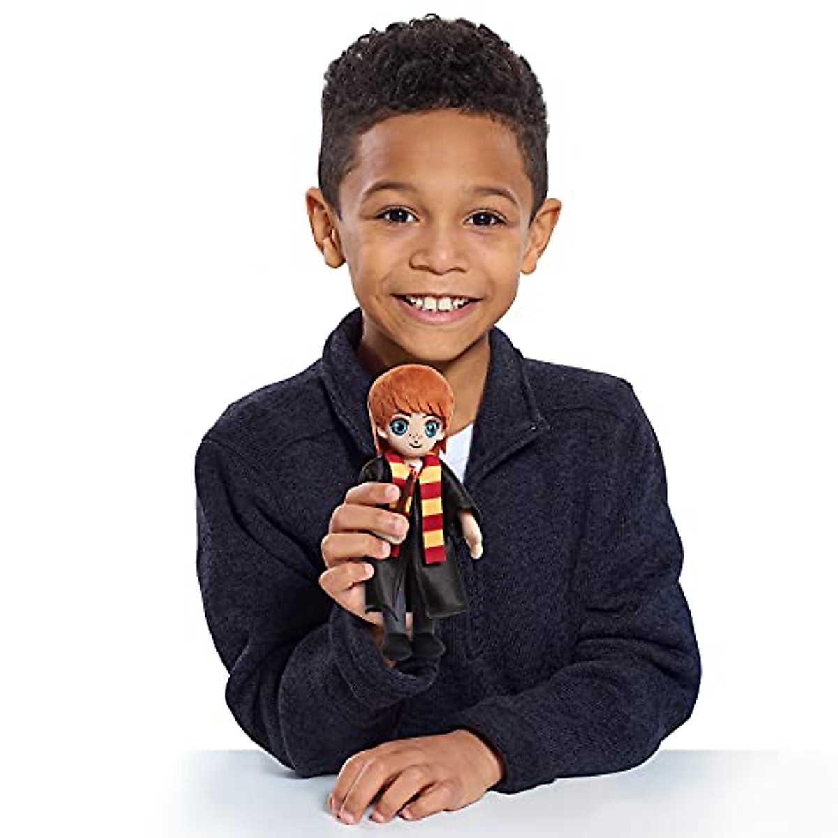 Harry Potter™ 8-Inch Spell Casting Wizards Ron Weasley™ Small Plushie with Sound Effects, Kids Toys for Ages 3 Up by Just Play