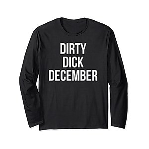 Dirty Genitals Only Funny Lube Toys Long Sleeve T-Shirt