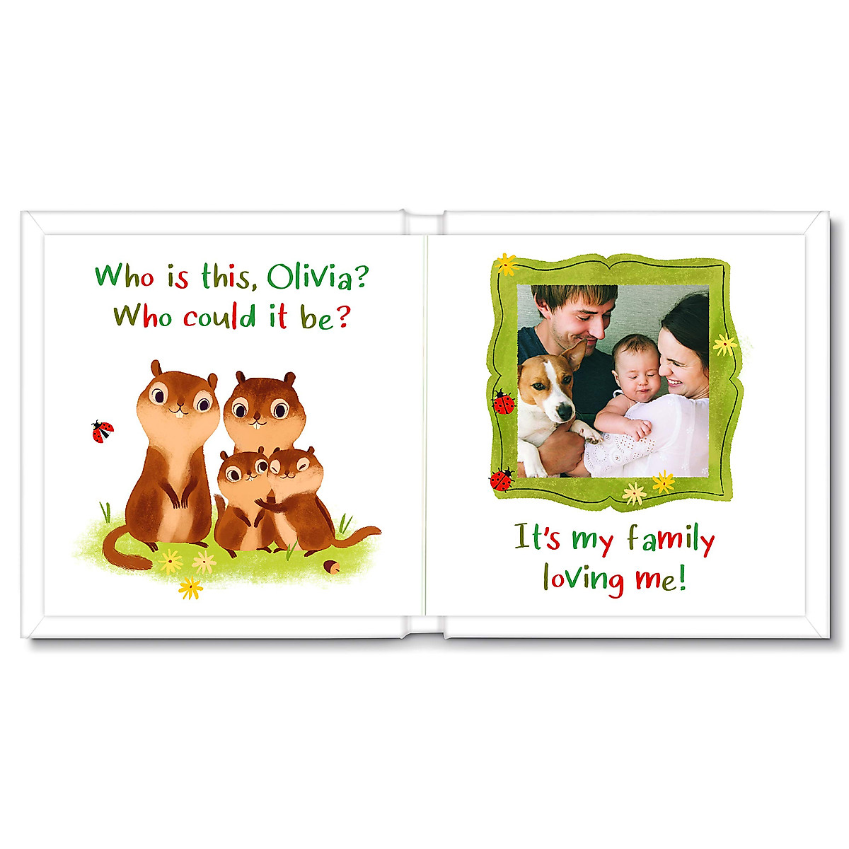 Baby’s First Family Photo Album - Personalized Children's Story - I See Me!
