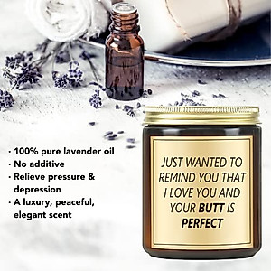 Romantic Gifts for Her - Gifts for Girlfriend, Gifts for Wife, I Love You Gifts for Her, Wife Gifts, Girlfriend Gifts, Funny Romantic Anniversary, Valentines Day Gifts, Lavender Scented Candle