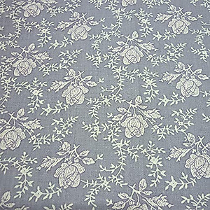 Hanjunzhao Vintage Rose Floral Fat Quarters Fabric Bundles 18 x 22 inches for Sewing Quilting Crafting