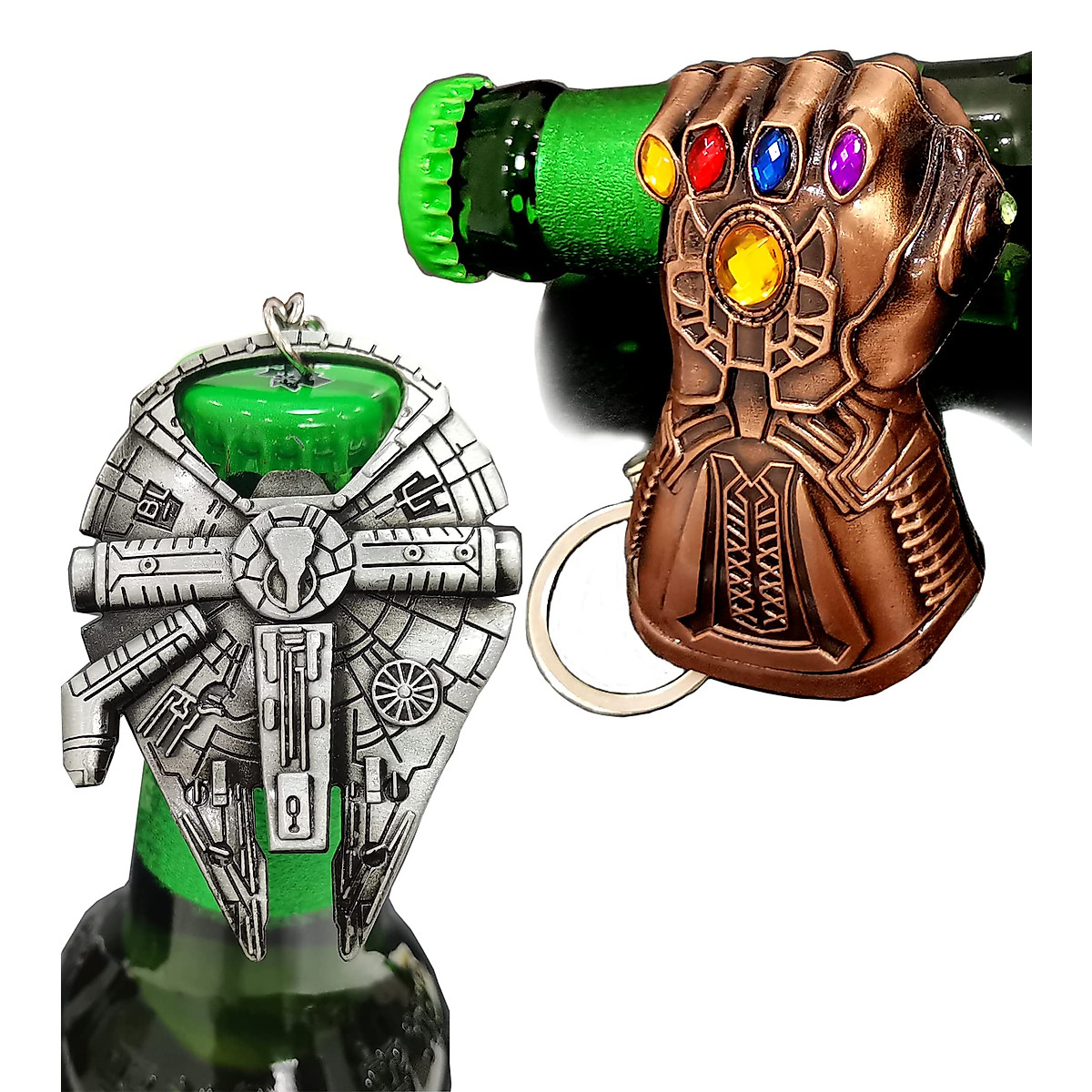 3-Pack Creative Multipurpose Infinity Thanos Gauntlet Glove Beer Bottle Opener beer gifts for men