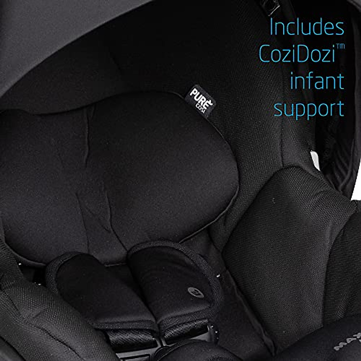 Maxi-Cosi Zelia² 5-in-1 Modular Travel System, Midnight Black