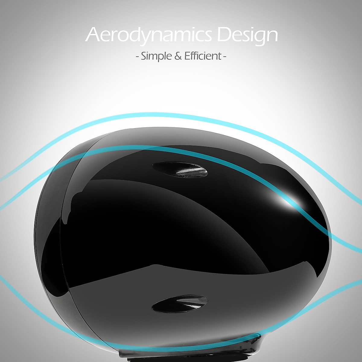 GoHawk TN4-R Amplifier 4" Full Range Waterproof Bluetooth Motorcycle Stereo Speakers 1 to 1.5 in. Handlebar Mount Audio Amp System Harley Touring Cruiser ATV UTV RZR, AUX, FM Radio