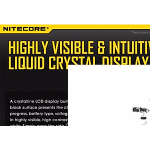 Nitecore D2 smart Charger 2015 version with LCD display For Li-ion, IMR, LiFePO4 26650 22650 18650 17670 18490 17500 18350 16340 RCR123 14500 10440 Ni-MH And Ni-Cd AA AAA AAAA C Rechargeable