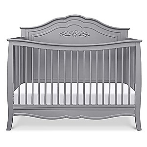 DaVinci Fiona 4-in-1 Convertible Crib in Grey, Greenguard Gold Certified